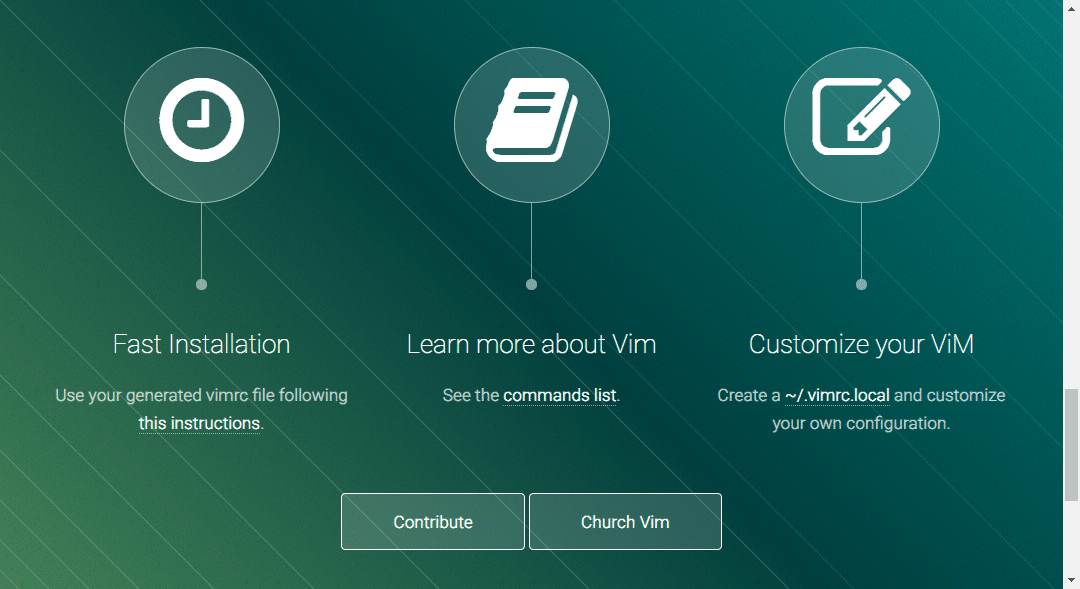 [Vim問題] 設定ファイルのテンプレートを手に入れるには？ – Vim入門